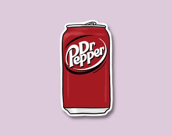Dr Pepper Car Decal - Etsy