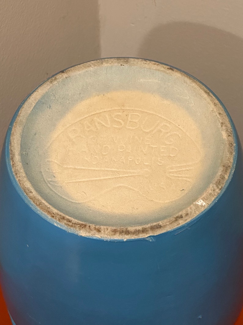 VINTAGE || Vintage Ransburg Pottery Cookie Jar - Etsy