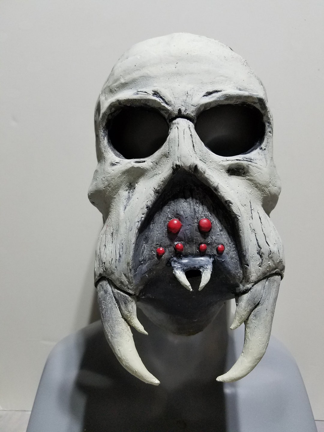 Skullantua Mask - Skull /arachnid 1/2 Mask (skulltula) - Halloween - Etsy