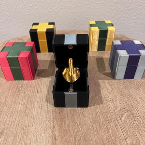 Gift Box Surprise Middle Finger - Etsy
