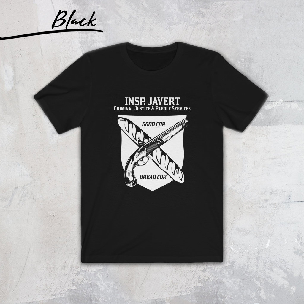 Good Cop, Bread Cop. Javert Tee Shirt, Les Mis - Etsy