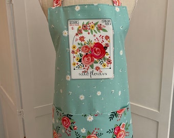 Mint Green Apron - Etsy