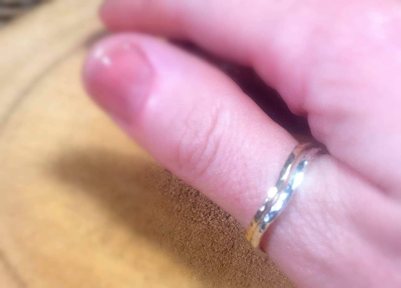 Plain Sterling Silver Thumb Ring - Etsy