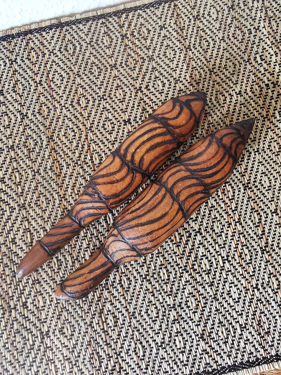 Aboriginal Clap Sticks Very Rare - Etsy