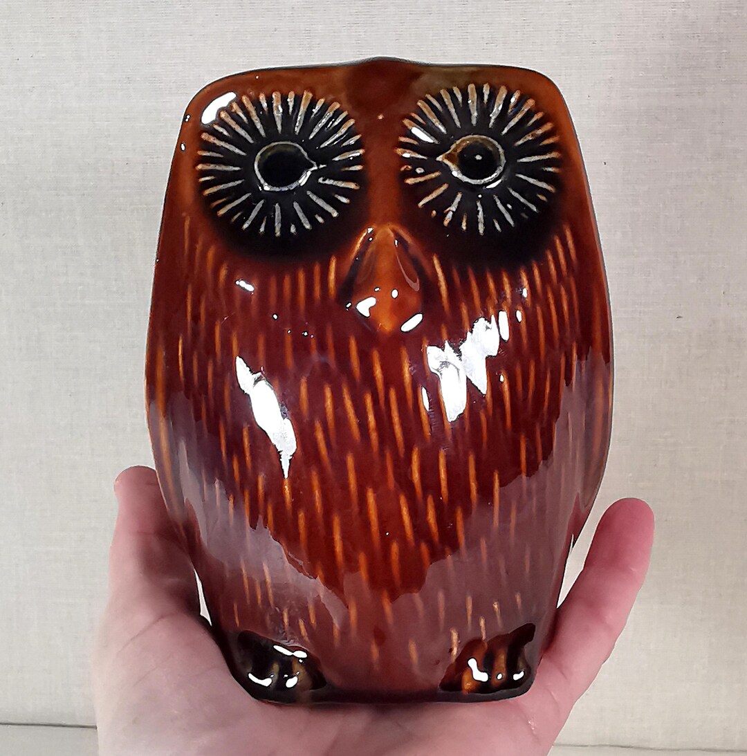 Vintage Owl Money Box by Arthur Wood - Etsy