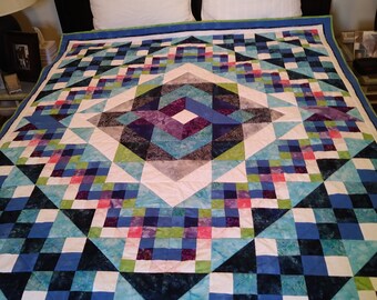 Square Knot Quilt - Etsy
