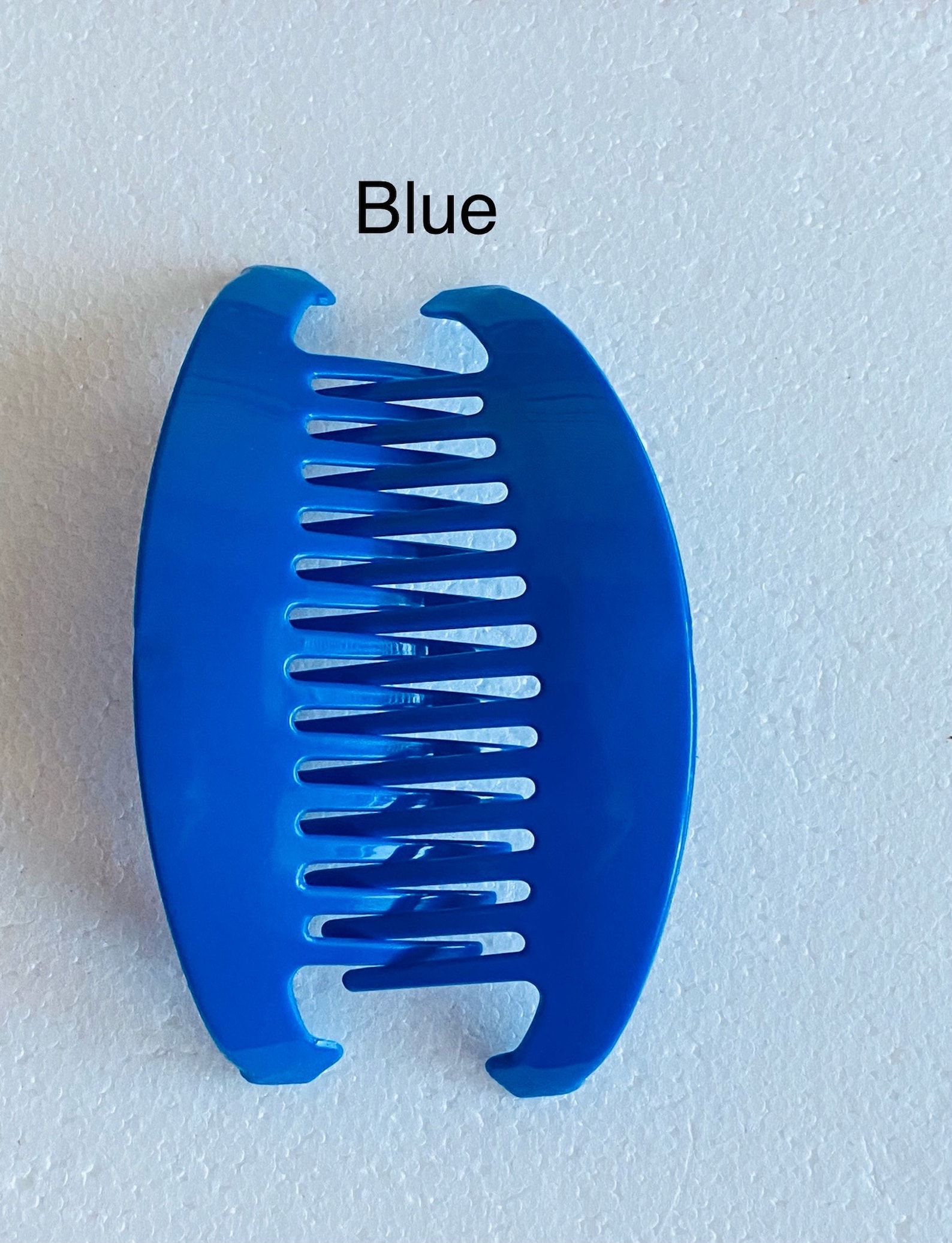 Extra Large Big Flexible Bendable Plastic Banana Hair Comb Clip Women ...