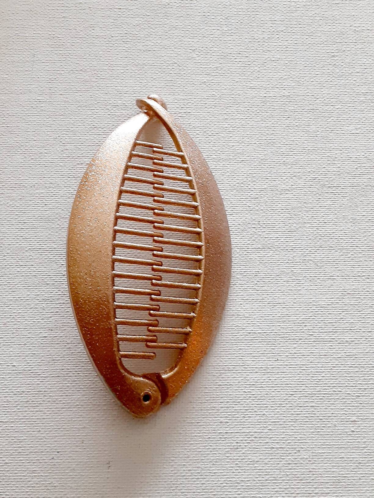 Banana Hair Combs Ponytail Holder 4 1/2" Long 1pcbanana Claw Clip ...