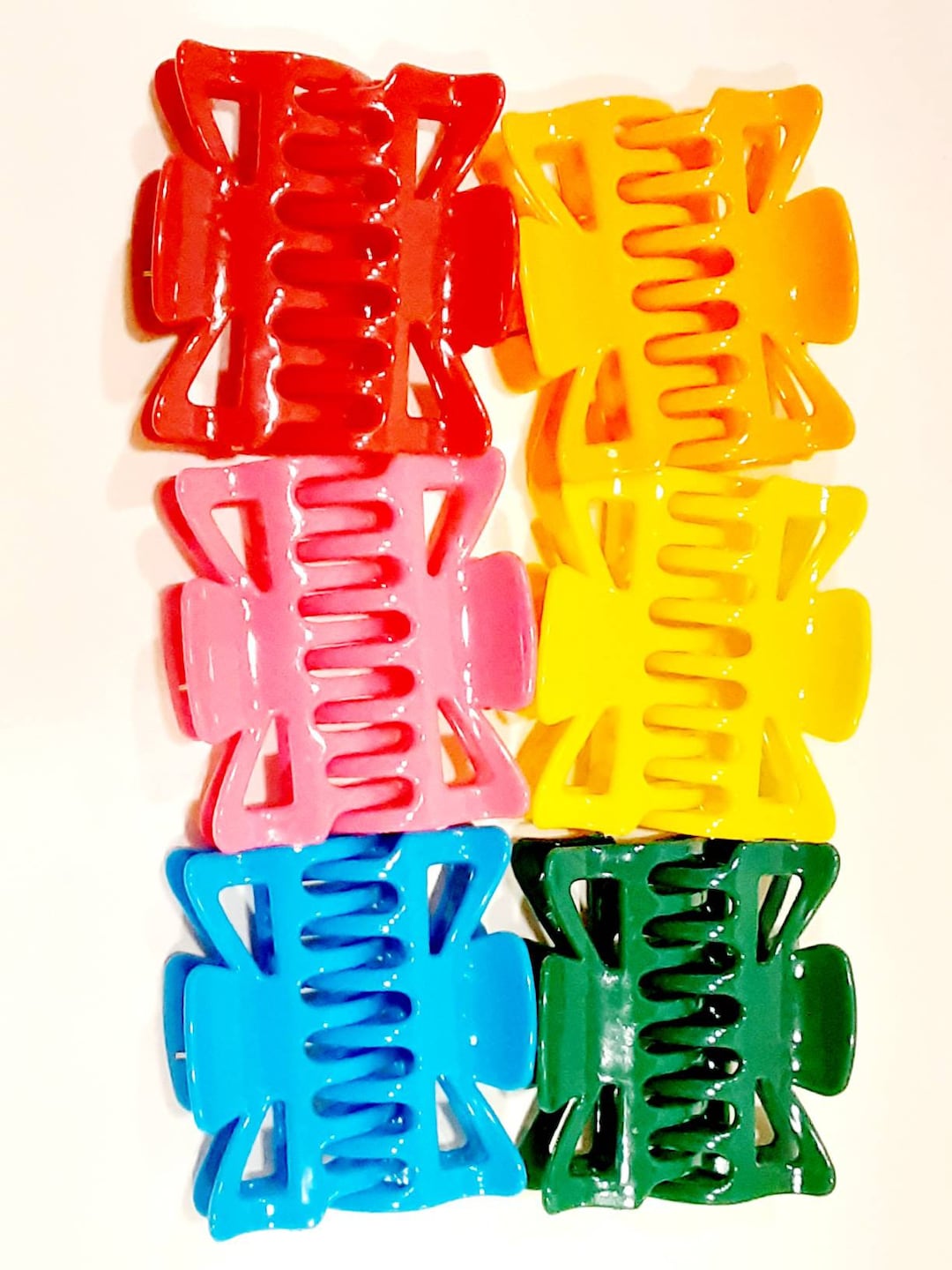 Extra Small Hair Claw Barrette Updo Hair Claw 2PCS Choose Color - Etsy