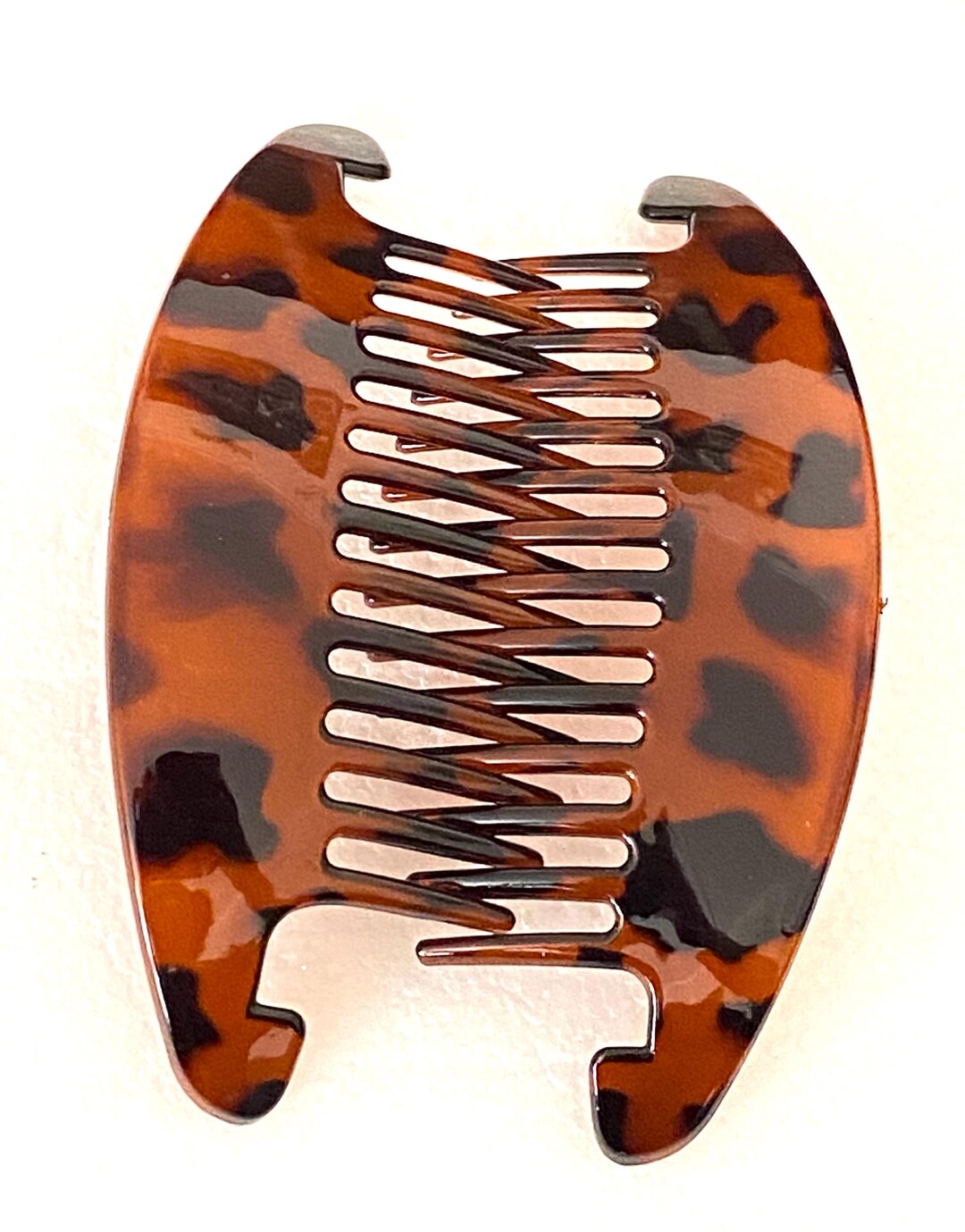 Extra Large Big Banana Hair Comb Clip Tort Brown Hair Barrette Hair ...