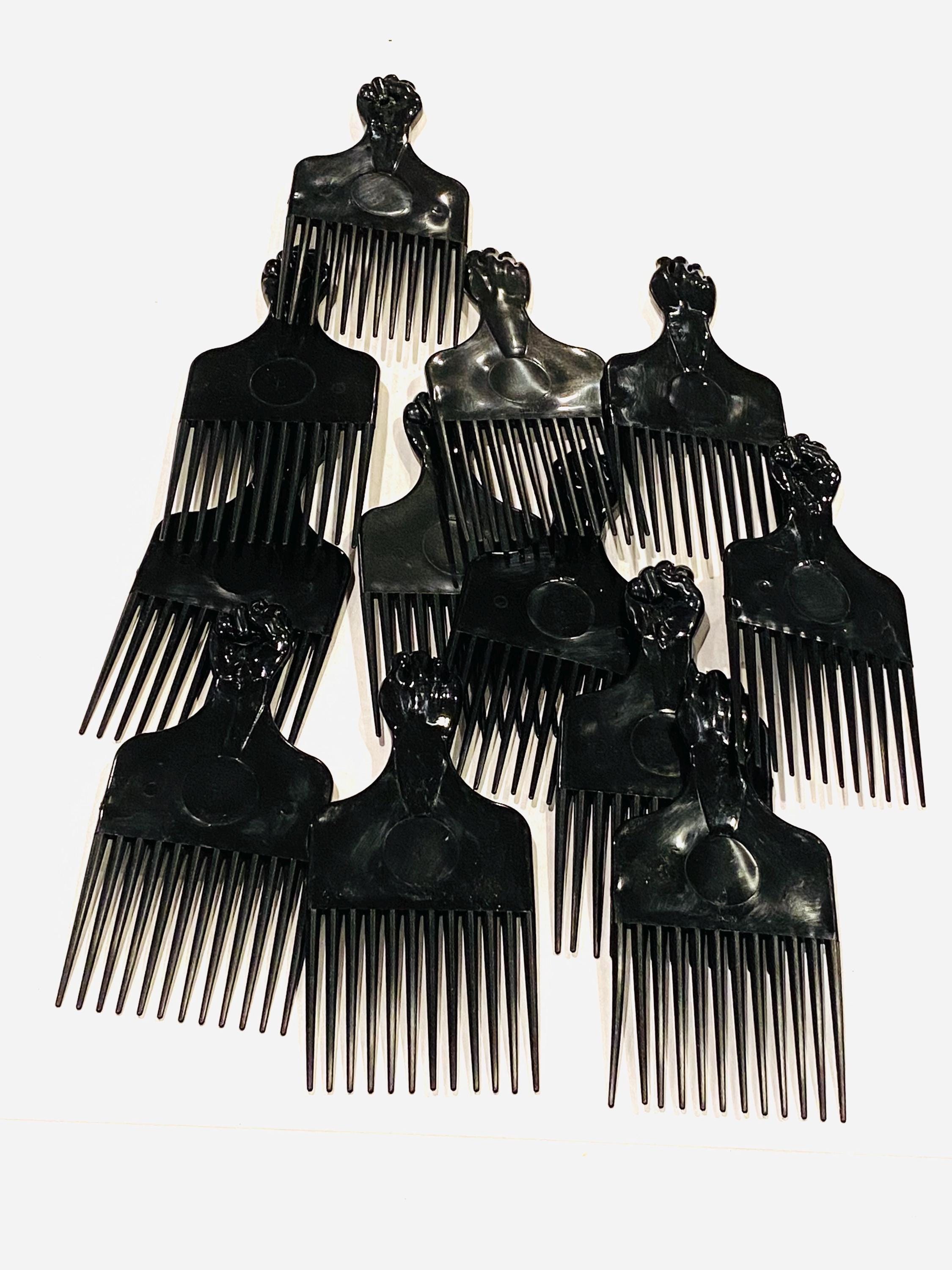 Afro Hair Pick Hair Detangle Pick (new) - Etsy