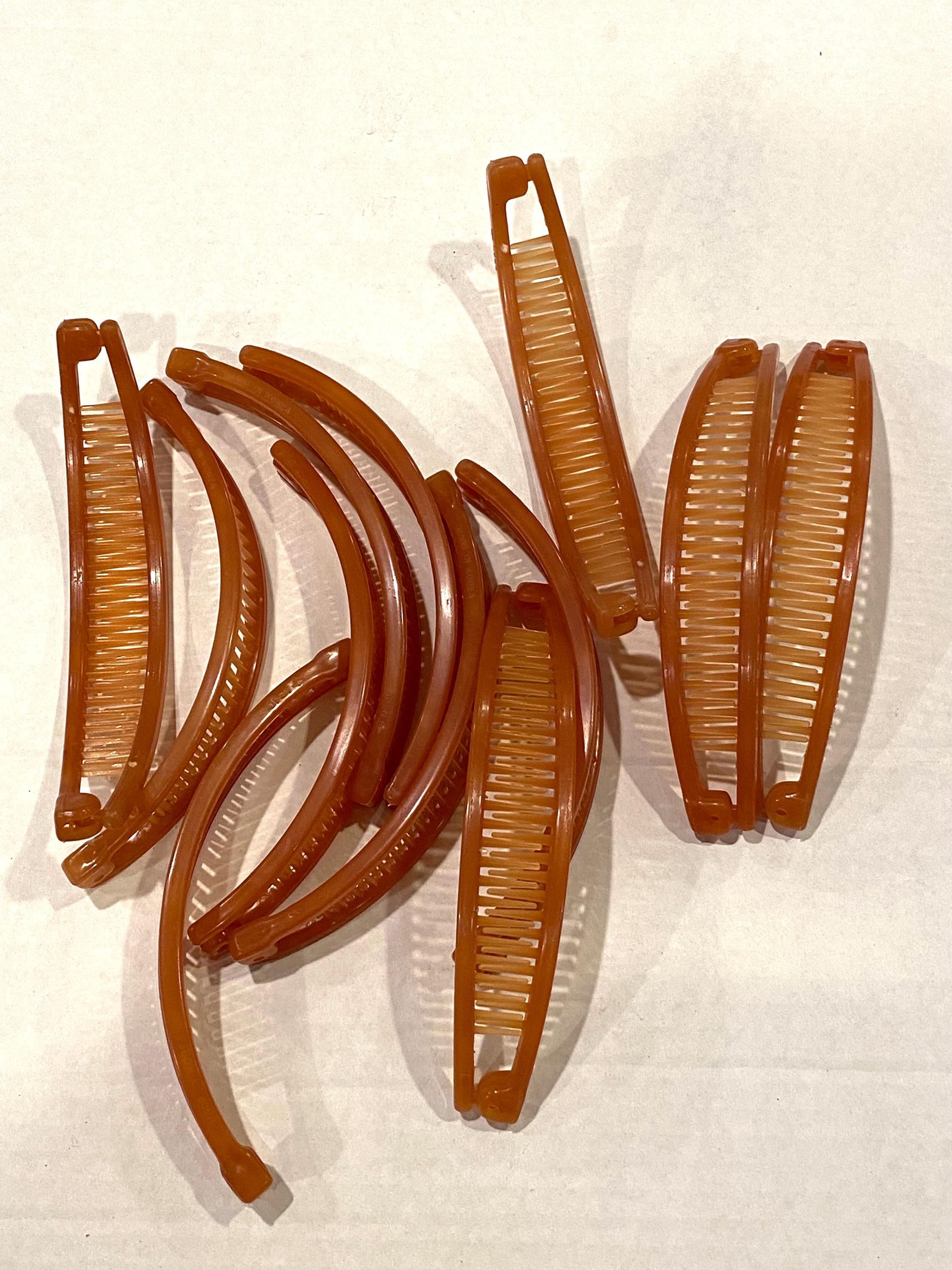 Long Banana Hair Combs Clips Ponytail Holder 12 PCS - Etsy