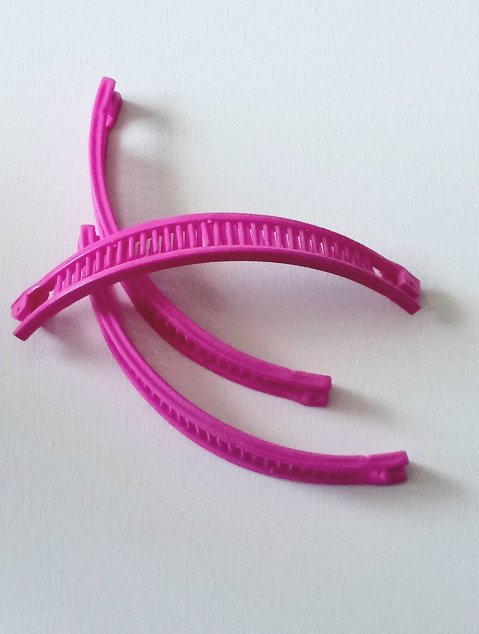 Long Banana Hair Combs Clips Ponytail Holder 3PCS - Etsy