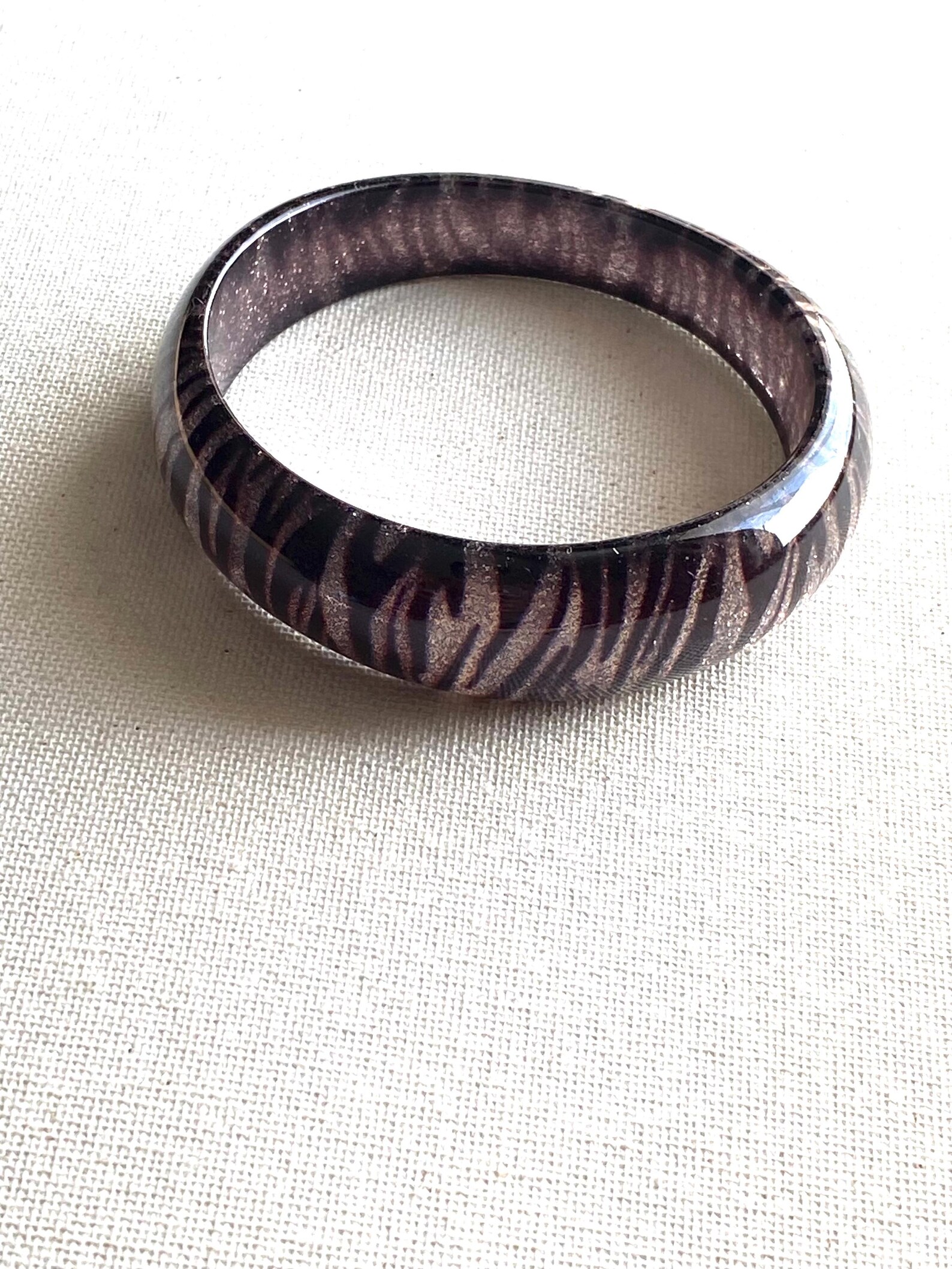 Zebra Print Animal Print Bangle Fashion Bracelet Bangle Women Summer ...