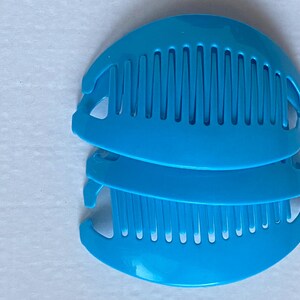 Extra Large Big Flexible Bendable Plastic Banana Hair Comb Clip Women ...