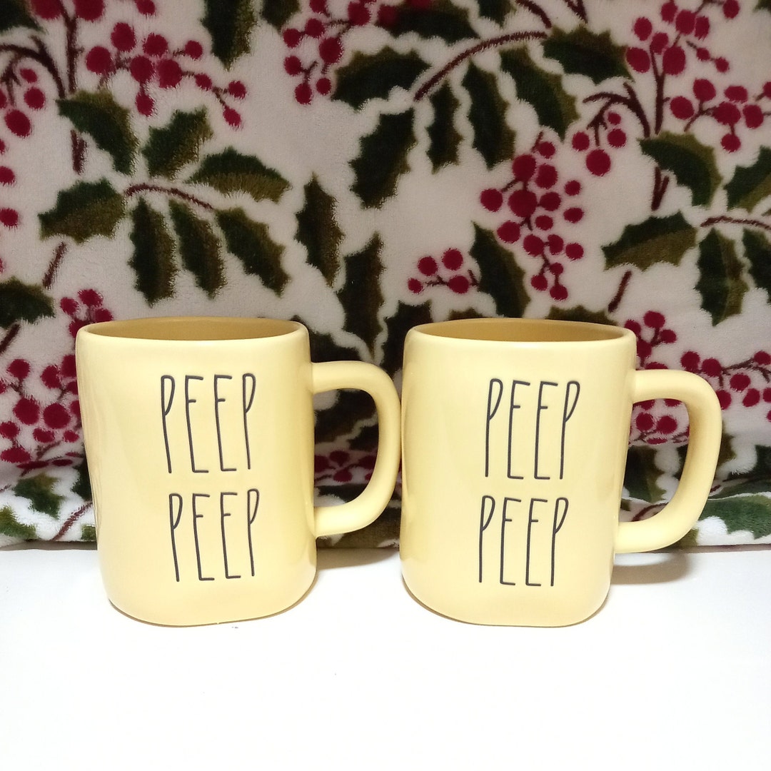 Rae Dunn Pee Pee Mugs.set of 2 - Etsy