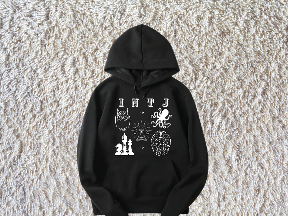 INTJ Hoodie 16 Personality Types MBTI INTJ Clothing Unisex - Etsy