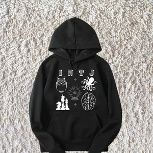 INTJ Hoodie 16 Personality Types MBTI INTJ Clothing Unisex - Etsy