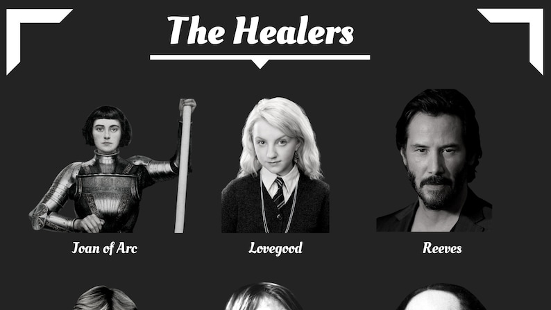 The Essential Healer (INFP) Collection | MBTI Wall Art | INFP Poster - Etsy