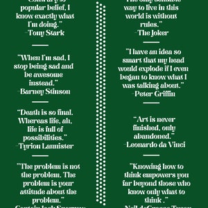 ENTP Quotes From Famous Entps - MBTI Art Poster - Etsy