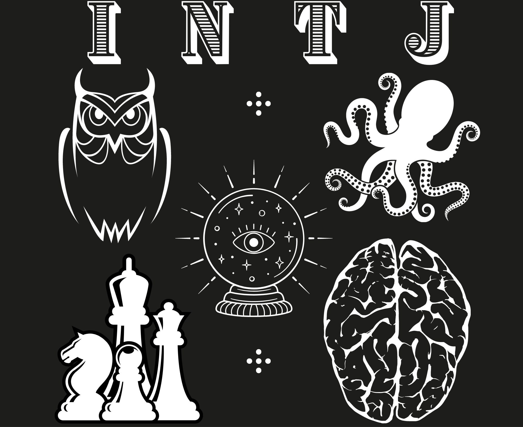 INTJ Hoodie 16 Personality Types MBTI INTJ Clothing Unisex - Etsy
