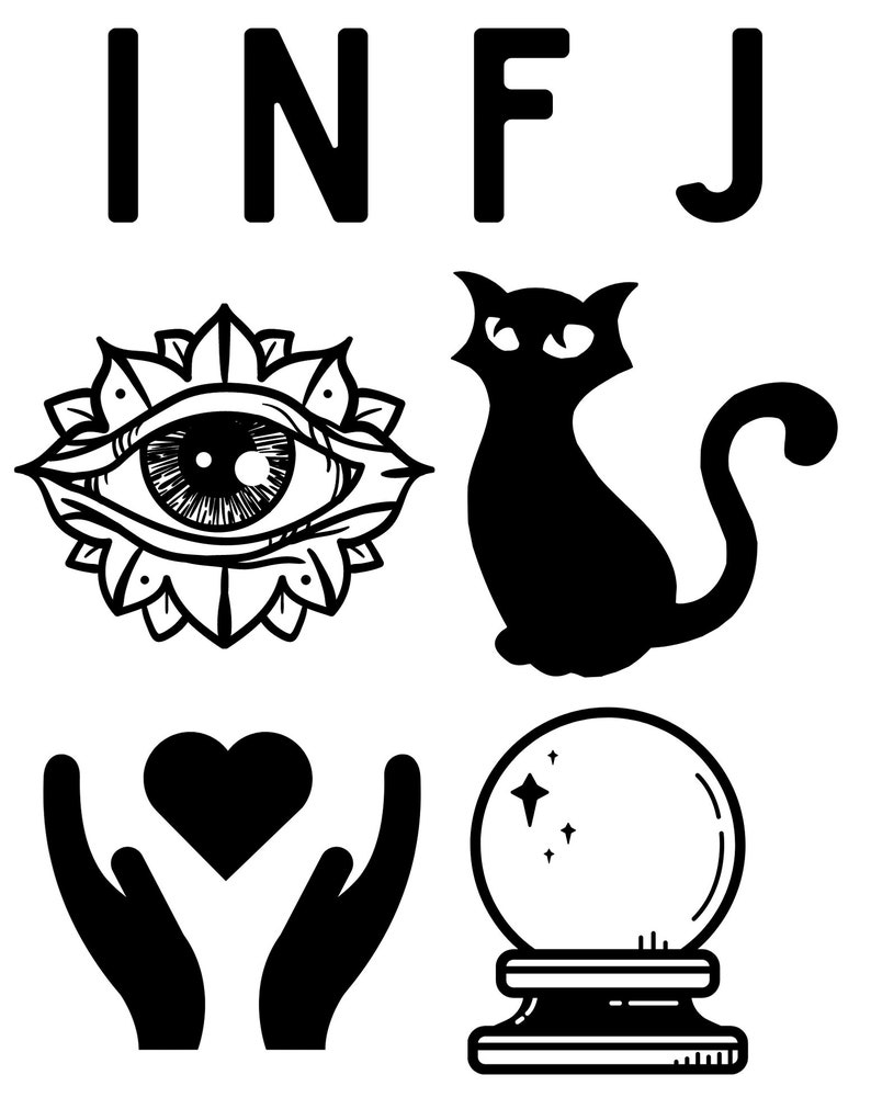INFJ T-shirt | 16 Personality Types | MBTI | INFJ | Unisex - Etsy