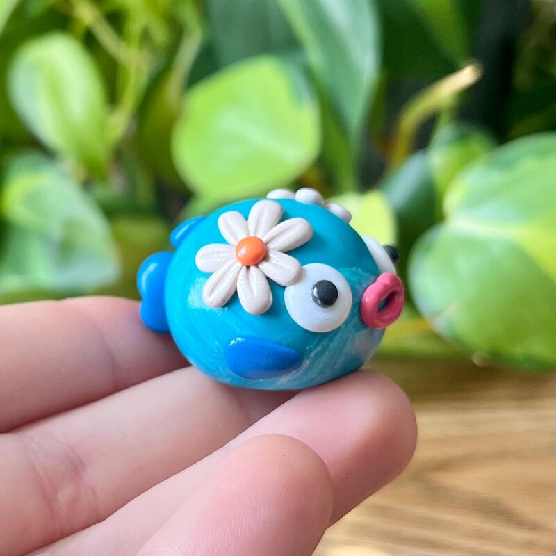 Clay Fish Sculpture - Etsy