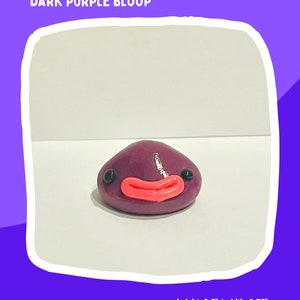 Emotional Support Bloops Handmade Polymer Clay Figurine Tiny Clay Blobs ...