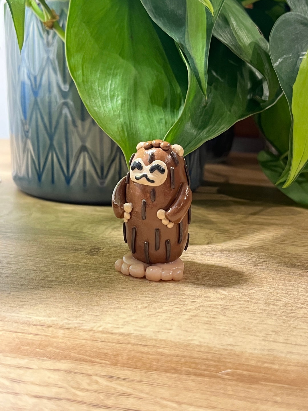 Handmade Cute Bigfoot Polymer Clay Desk Buddy - Etsy