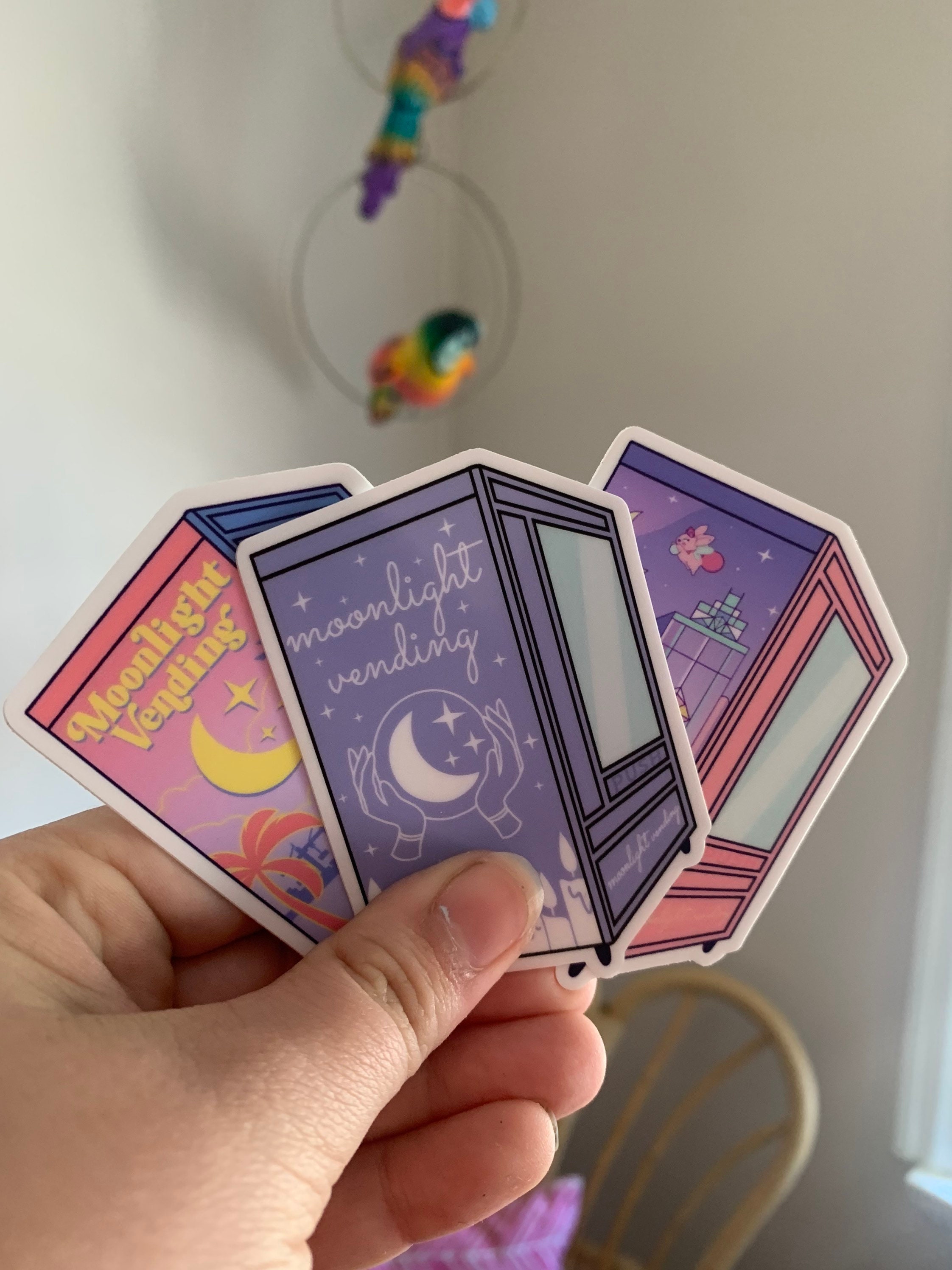 Moonlight Vending Sticker Pack - Etsy