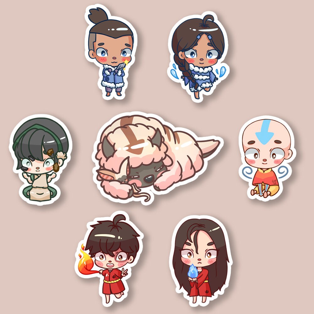 ATLA Stickers Bundle - Etsy