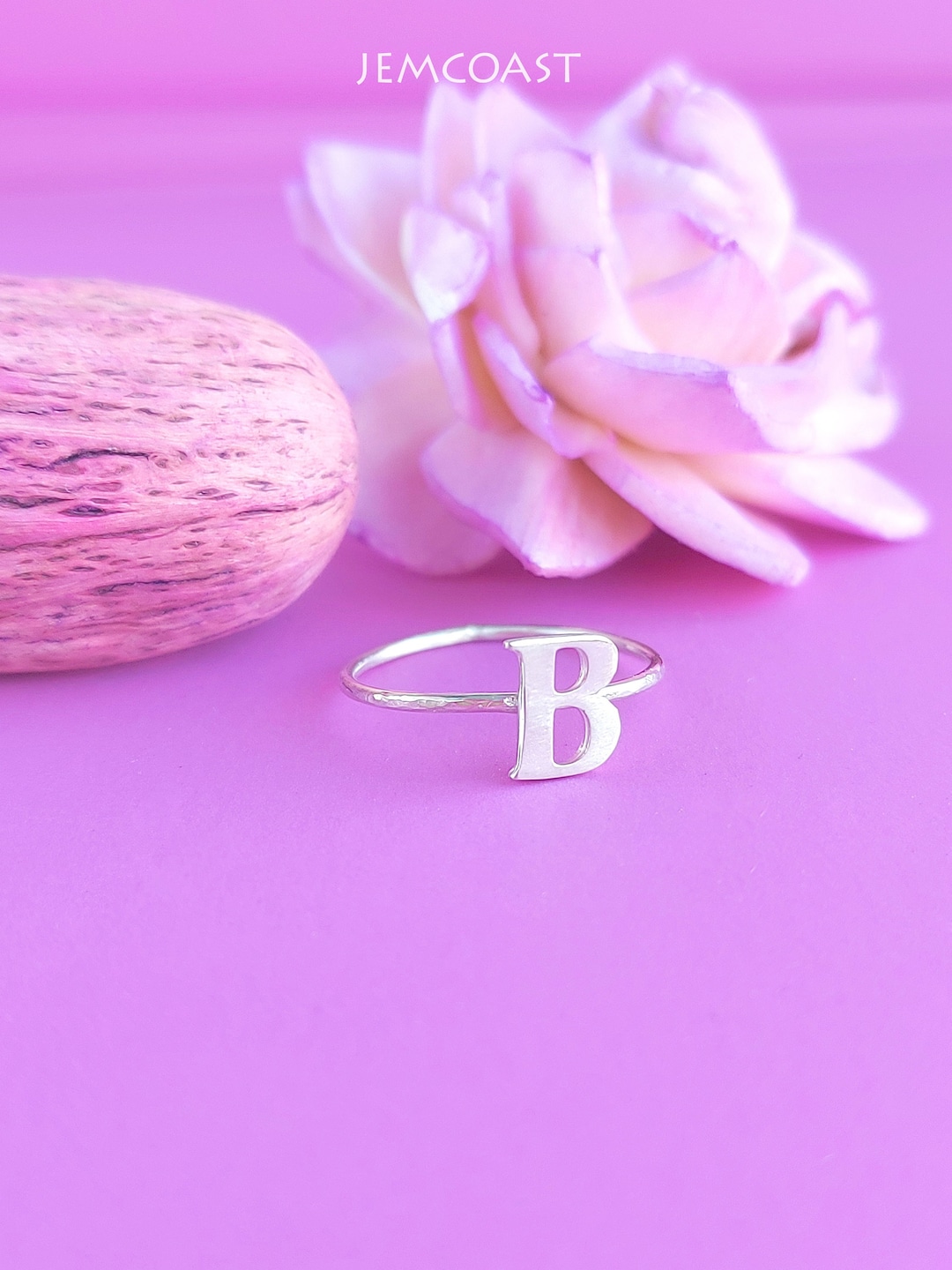 Personalized GREEK LETTER RING, Custom Ring, Initial Jewelry, Initial ...