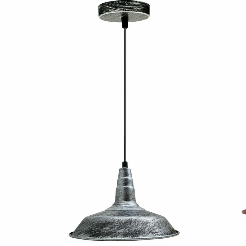 Rustic Style Metal Pendant Light Hanging Lamp Ceiling - Etsy