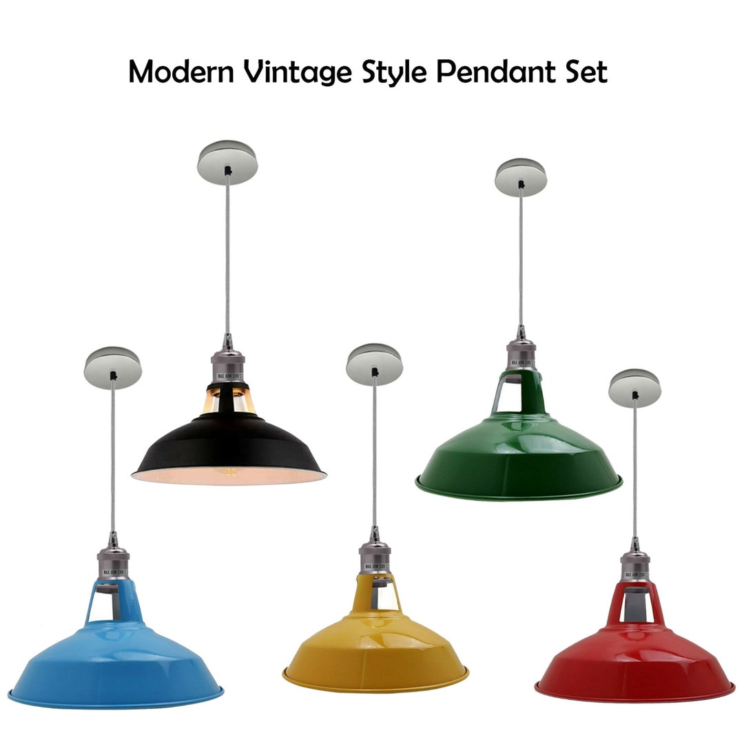 Industrial Light Barn Pendant Lighting Modern Light Retro Loft Style ...