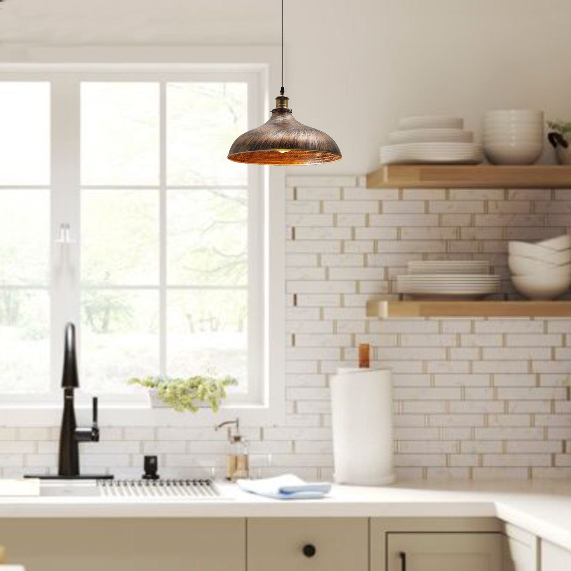 Antique Style Rustic Metal Pendant Light Hanging Ceiling - Etsy UK