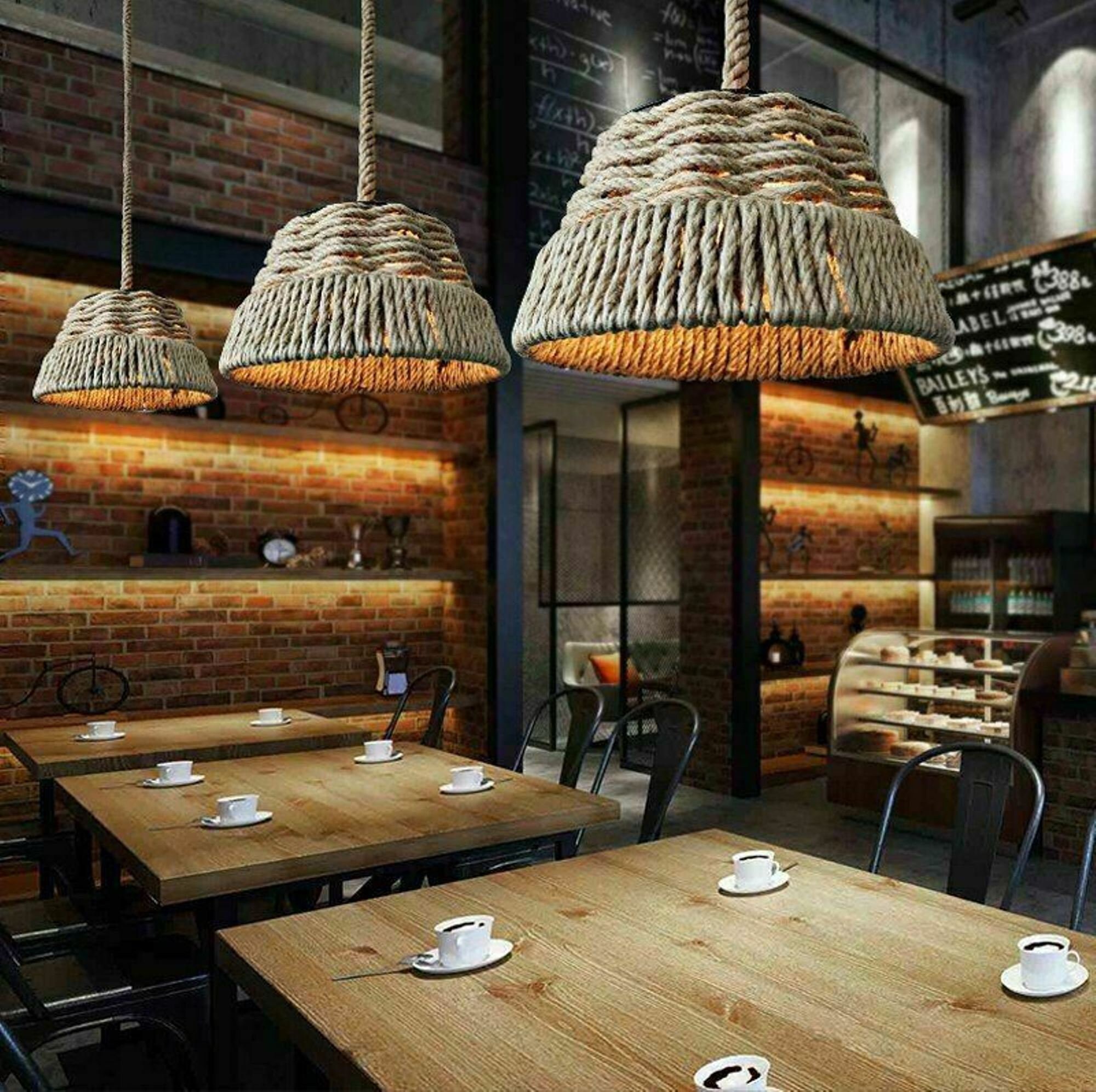 Hemp Rope Light - Etsy