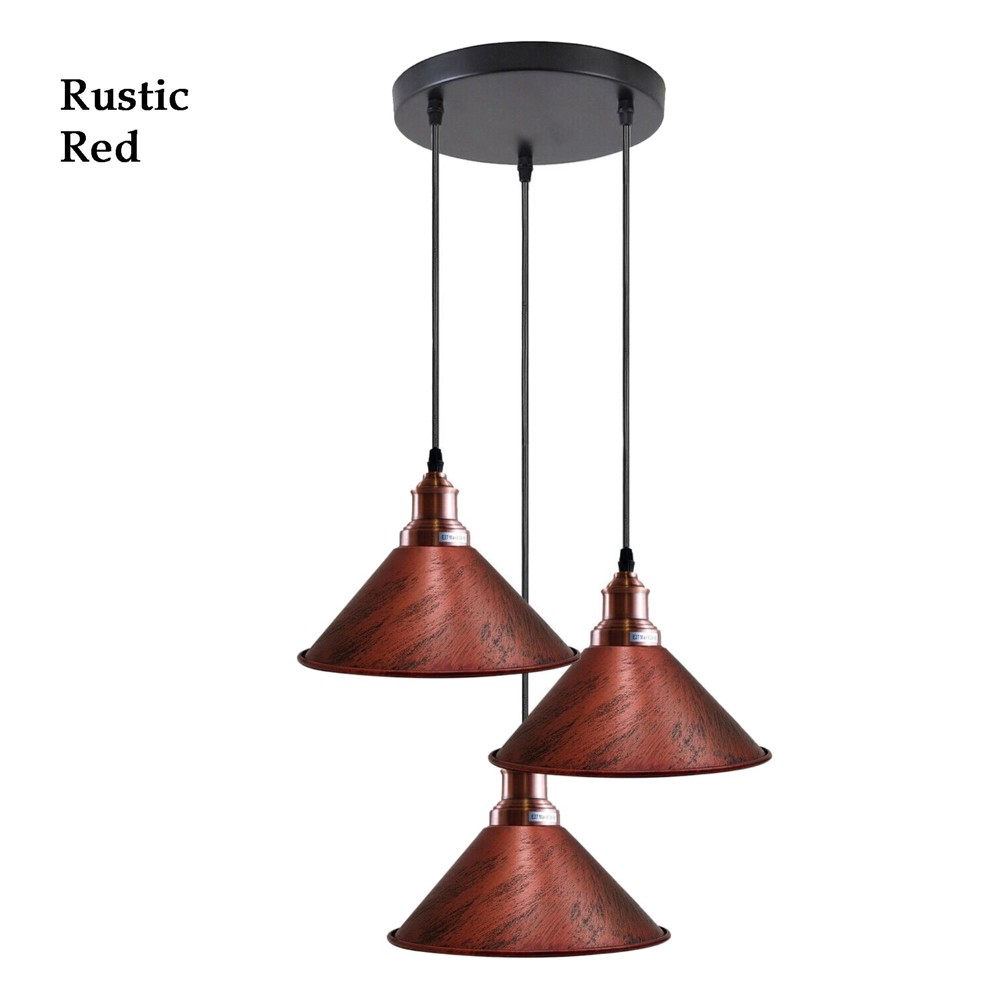 Colour Cluster Pendant Light Ceiling Lampshade Brushed Metal - Etsy