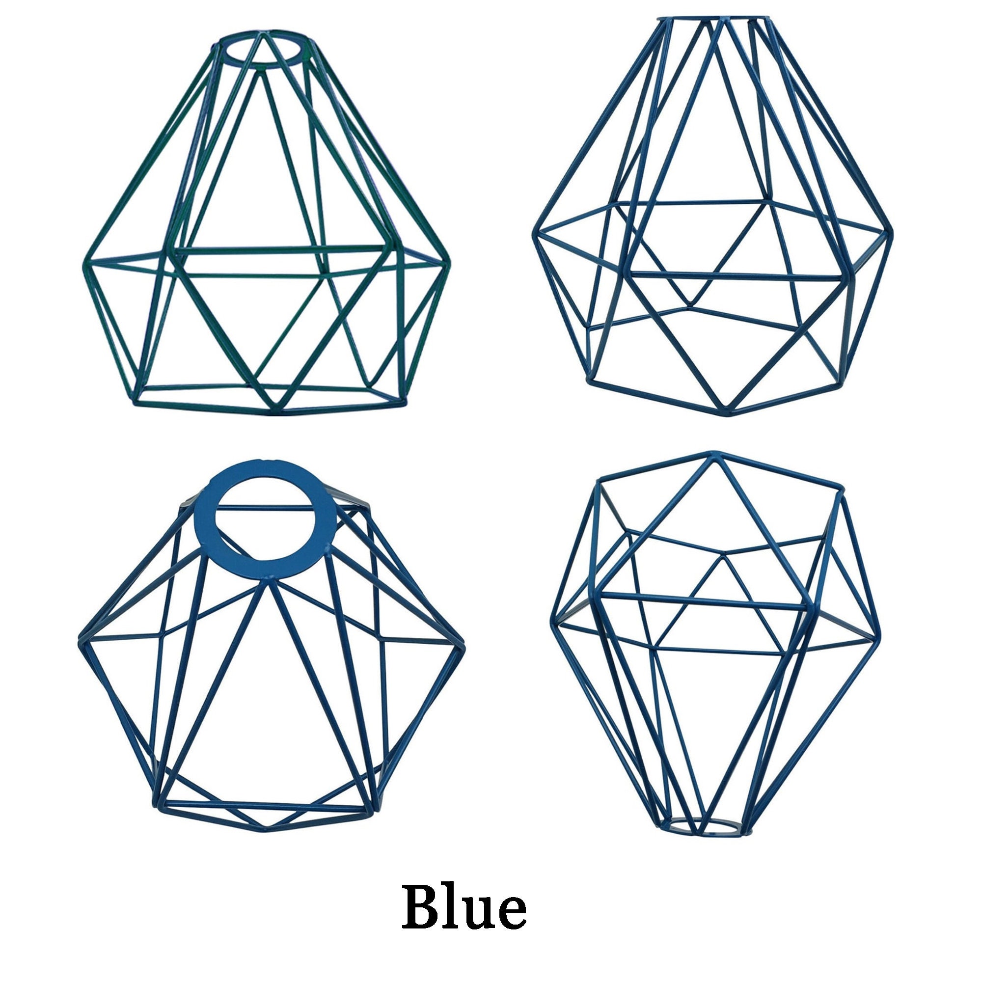 Easy Fit Light Wire Cage Ceiling Light Lampshade Vintage | Etsy UK