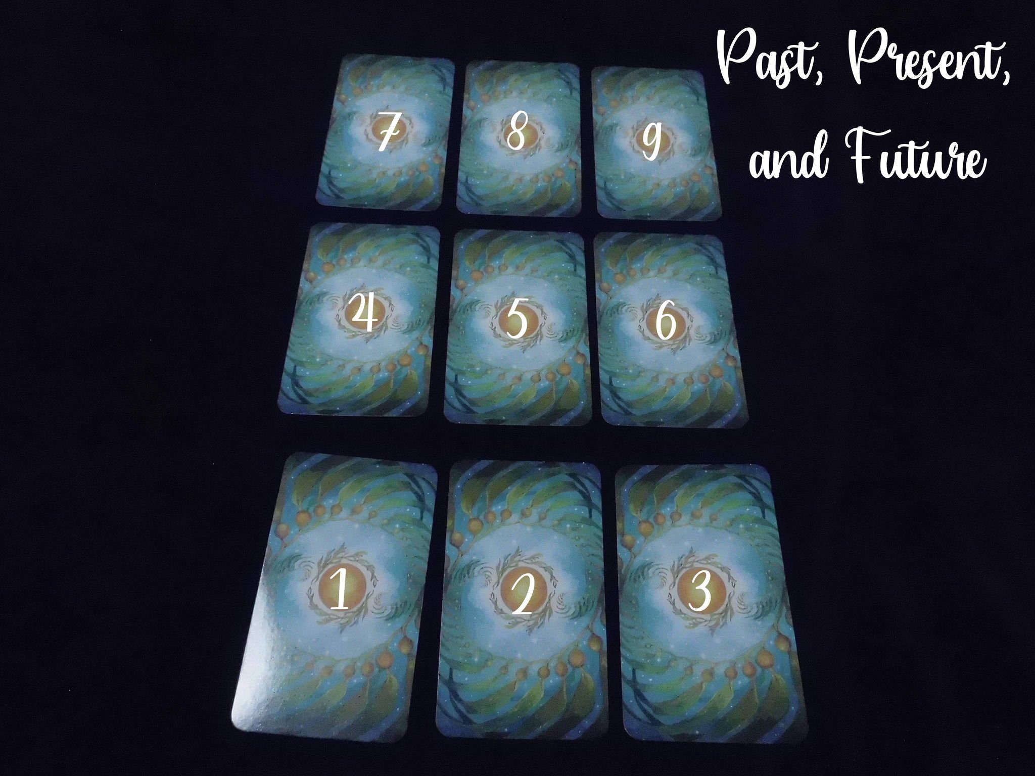 Tarot Reading: 9 Card Spread / Past Present Future / General - Etsy