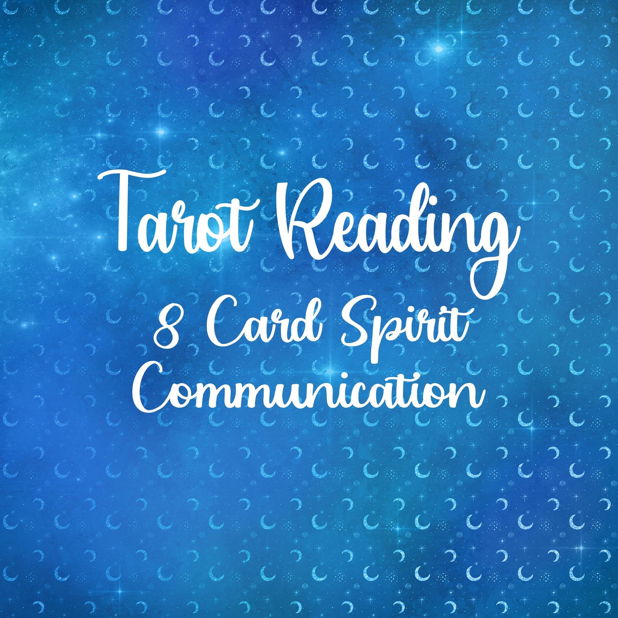 Tarot Reading: 8 Card Spread / Spirit Communication / Spirit Guide ...
