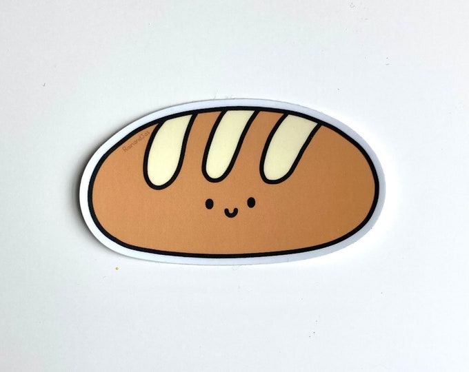 Bread Cat Sticker Set | Cute Cat Sticker Waterproof Durable Stickers ...