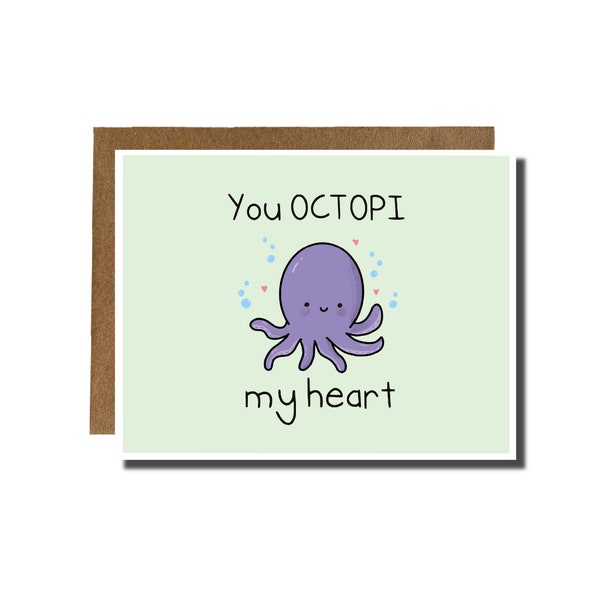 Octopus Heart - Etsy