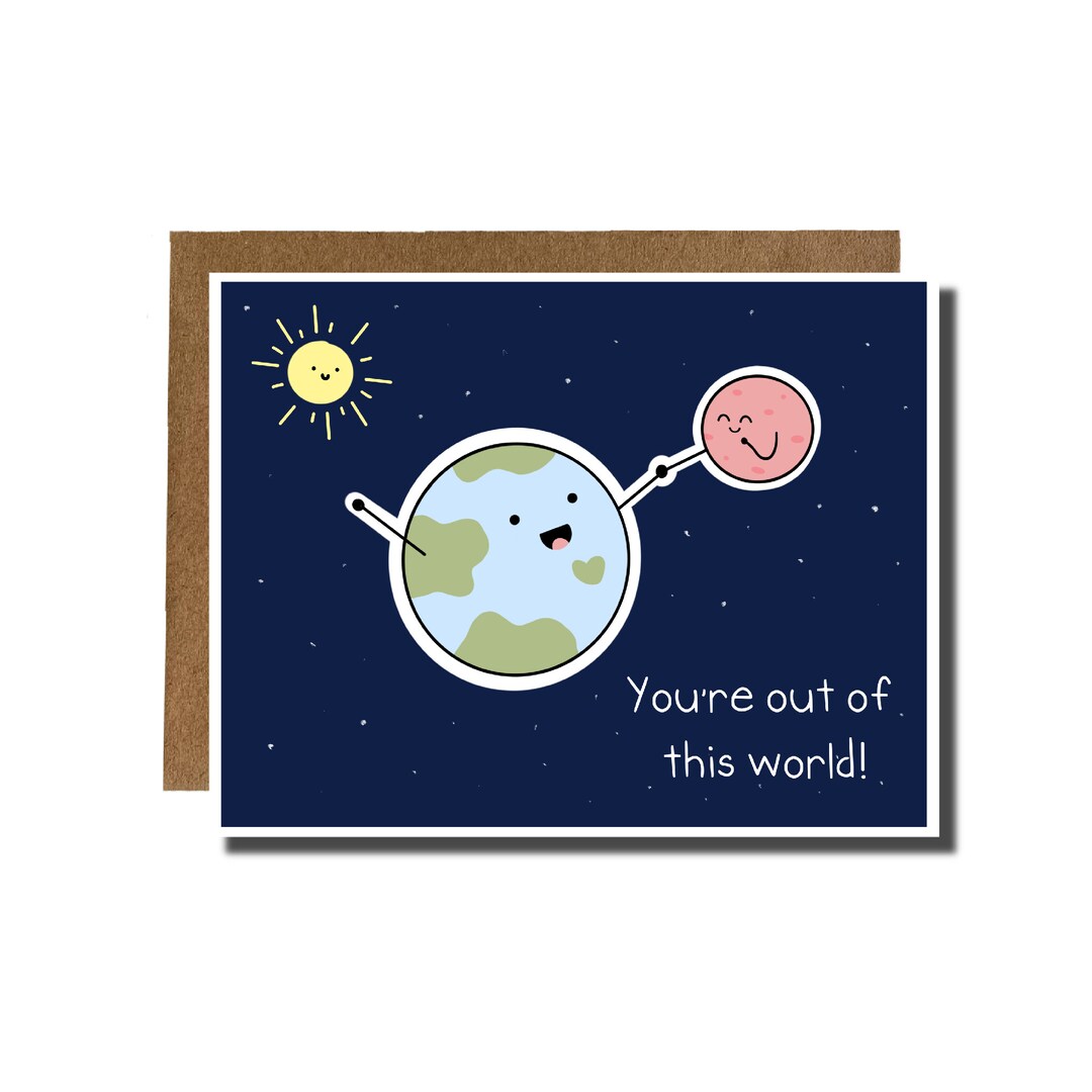 You're Out of This World Better Together Long Distance Goodbye Outer ...