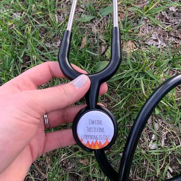 Stethoscope Id Tag - Etsy