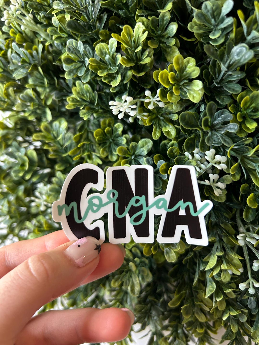 CNA Certified Nursing Assistant Personalized Sticker - Etsy