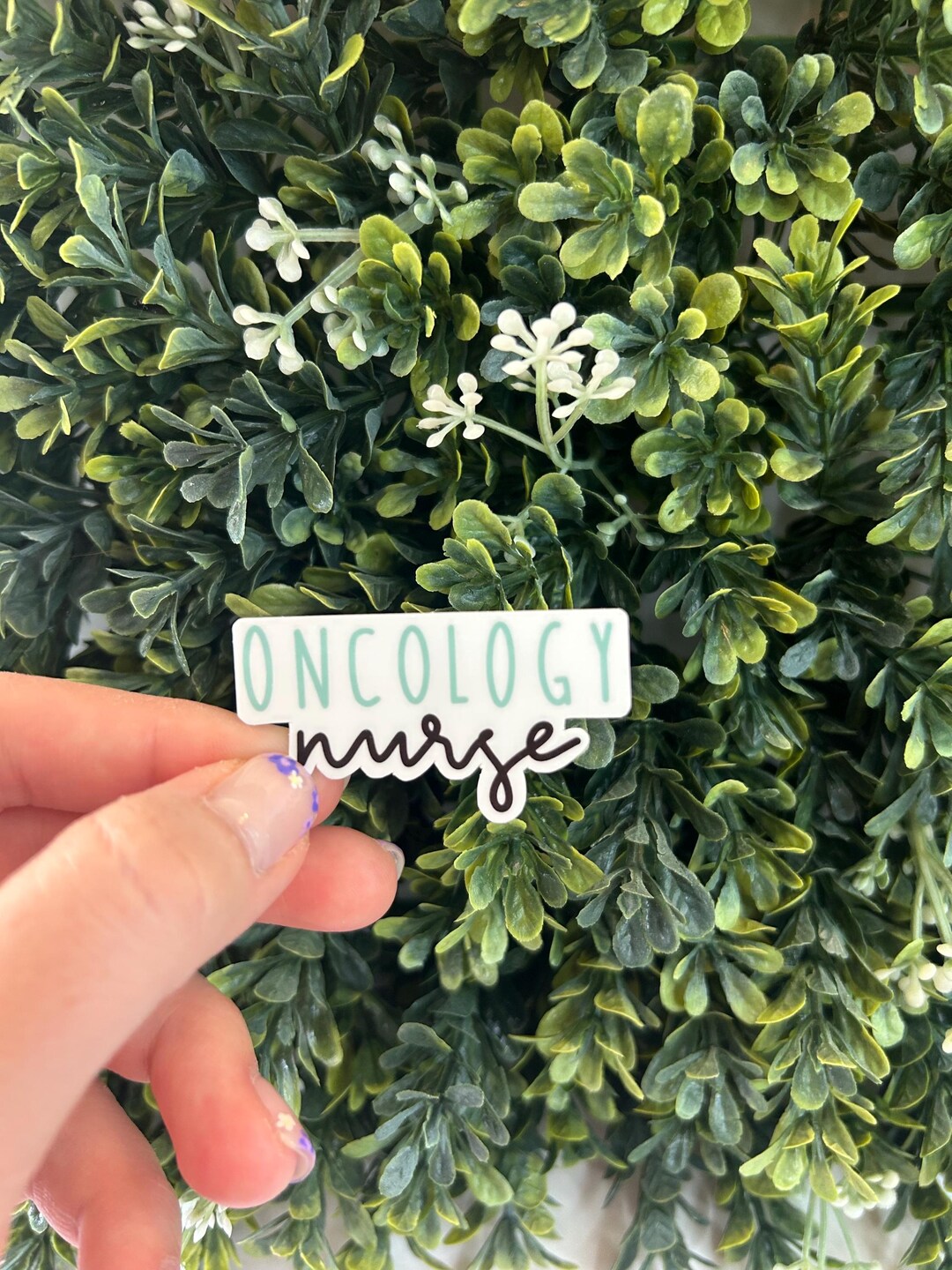 Oncology Nurse Sticker - Etsy