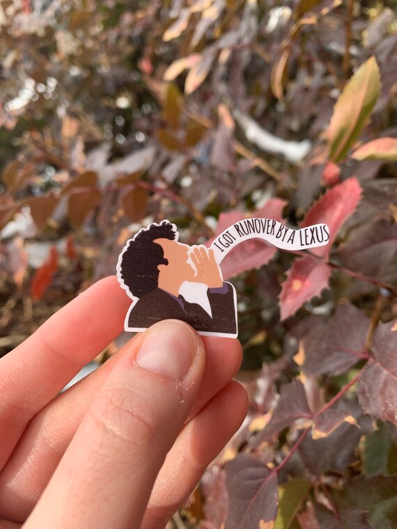 I Got Run Over by A Lexus Jean Ralphio Parks and Rec Sticker - Etsy