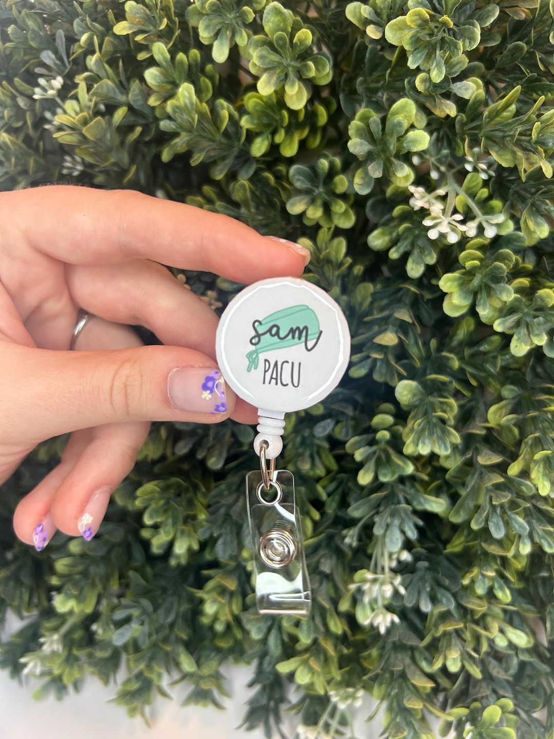 PACU (post Anesthesia Care Unit) Personalized Badge Reel - Etsy