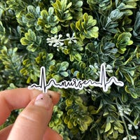 EKG Interpretation Holographic Sticker: Medical Student Cardiology Aid ...