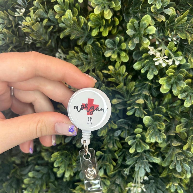 Er Nurse Badge Reel - Etsy